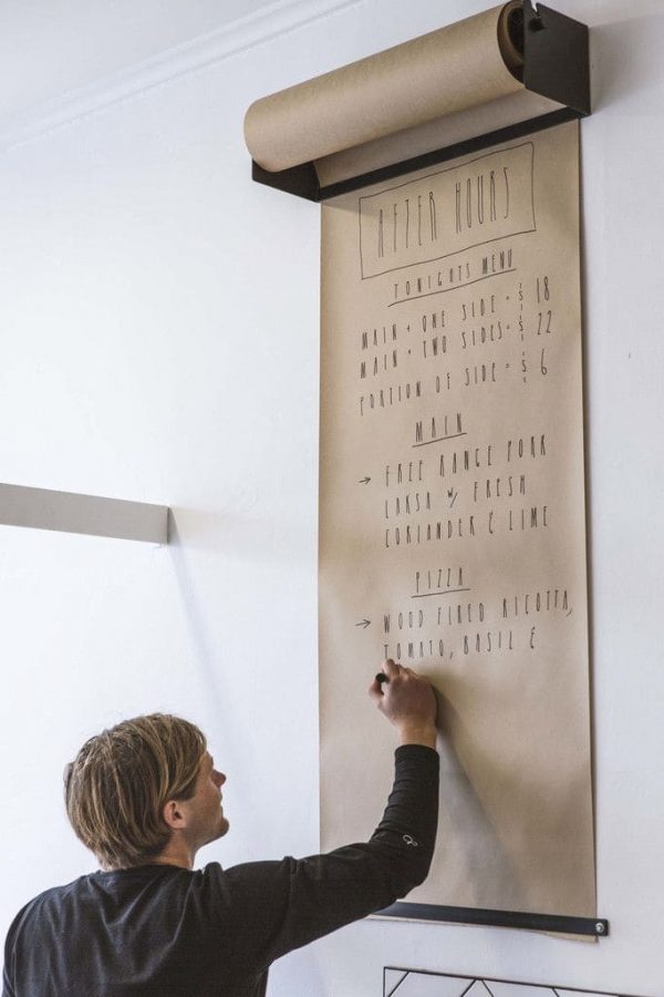 studio roller wall mounted