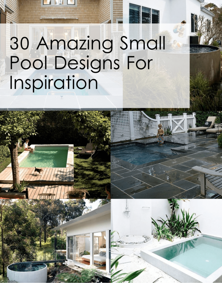 30 Amazing Small Pool Designs For Your Home [Inspirational Photos]