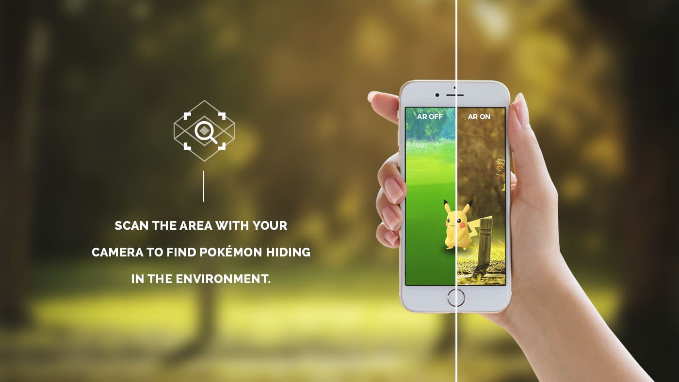 Pokemon Go app revolutionary UI redesign by a fan