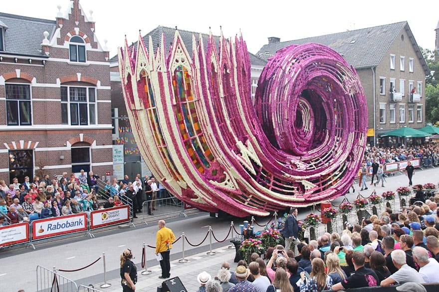 One of the most spectacular Flower Parades in the world features huge ...