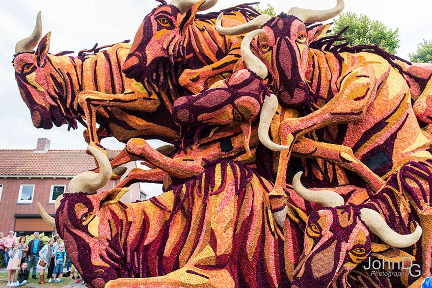 One of the most spectacular Flower Parades in the world features huge ...