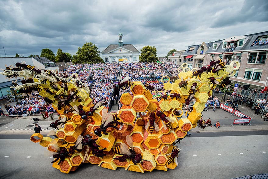 One of the most spectacular Flower Parades in the world features huge ...
