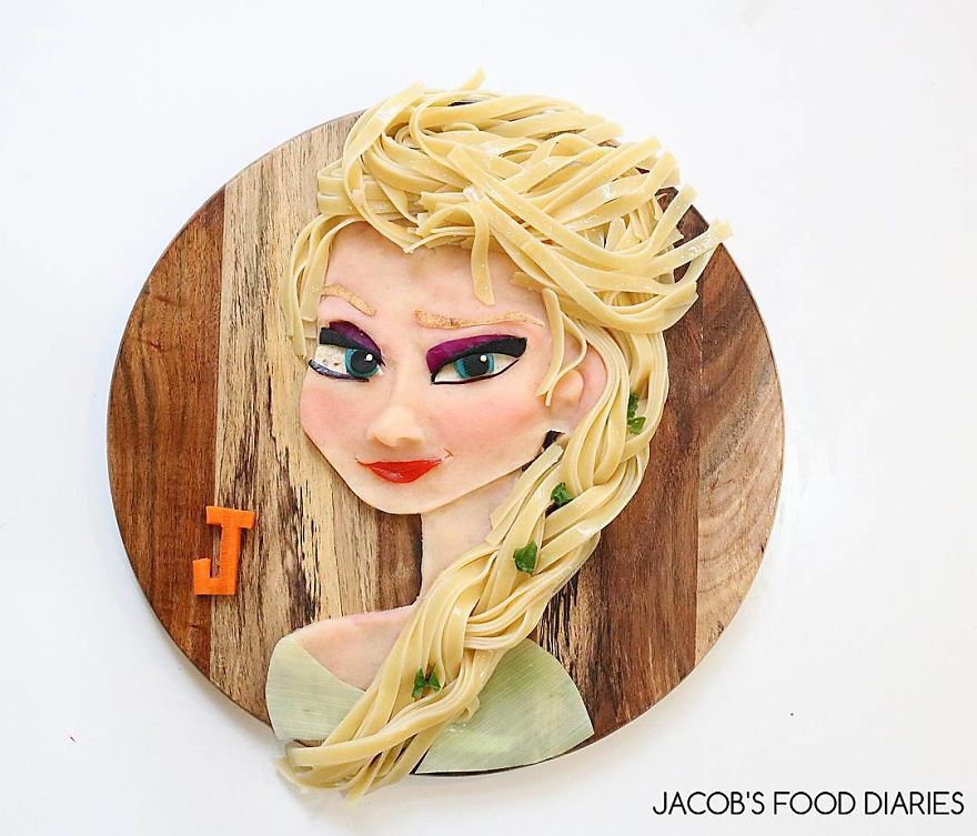 Australian Mom Turns Heathy Food into Edible Artwork