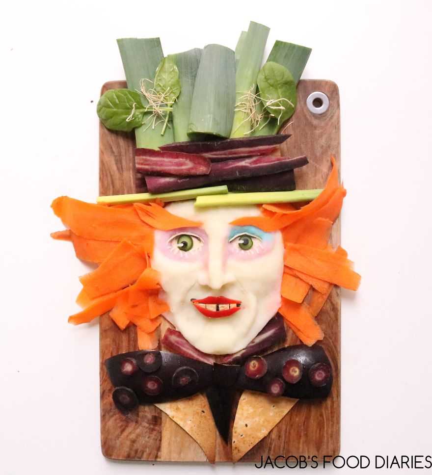 Australian Mom Turns Heathy Food into Edible Artwork